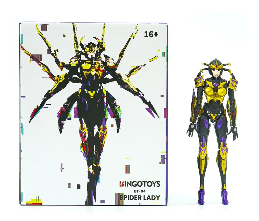 New Transformation Toys BingoToys BT-04 BT04 Blackarachnia Airachnid ...