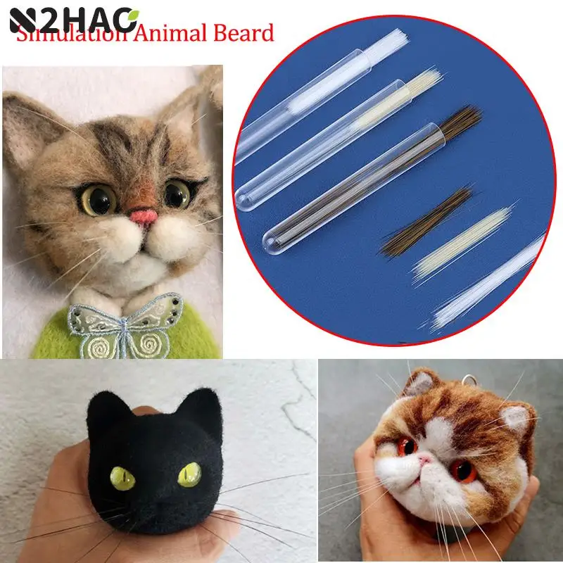 Simulation-Cat-Beard-Animal-Beard-Artificial-Beard-White-Black-Beige ...