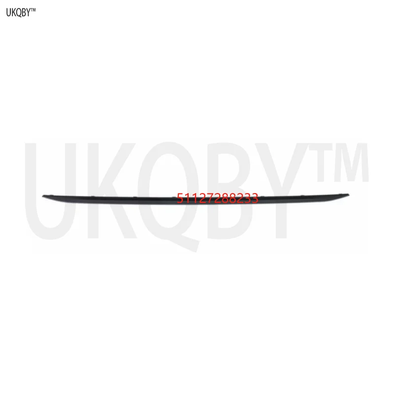 Decorative-strip-black-reinforcement-bumper-rear-lower-guide-middle ...