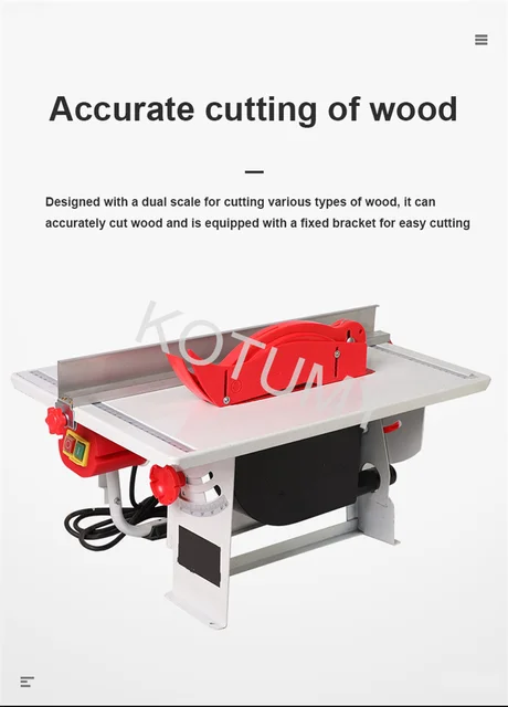 Wood Cutting Machines For Home Use High Quality 210mm Woodworking