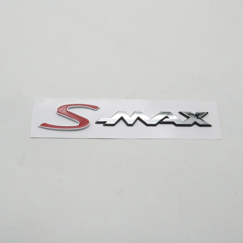 New For Ford S-max Badge Emblem Car Rear Trunk Lid S Max Letters Logo ...