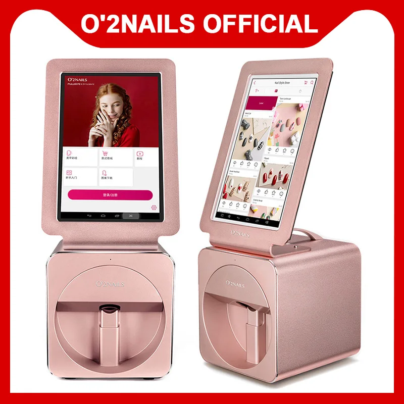 네일프린터기 O2nails 데스크탑 네일 프린터 101 인치 터치 스크린 매니큐어 아트 티몬