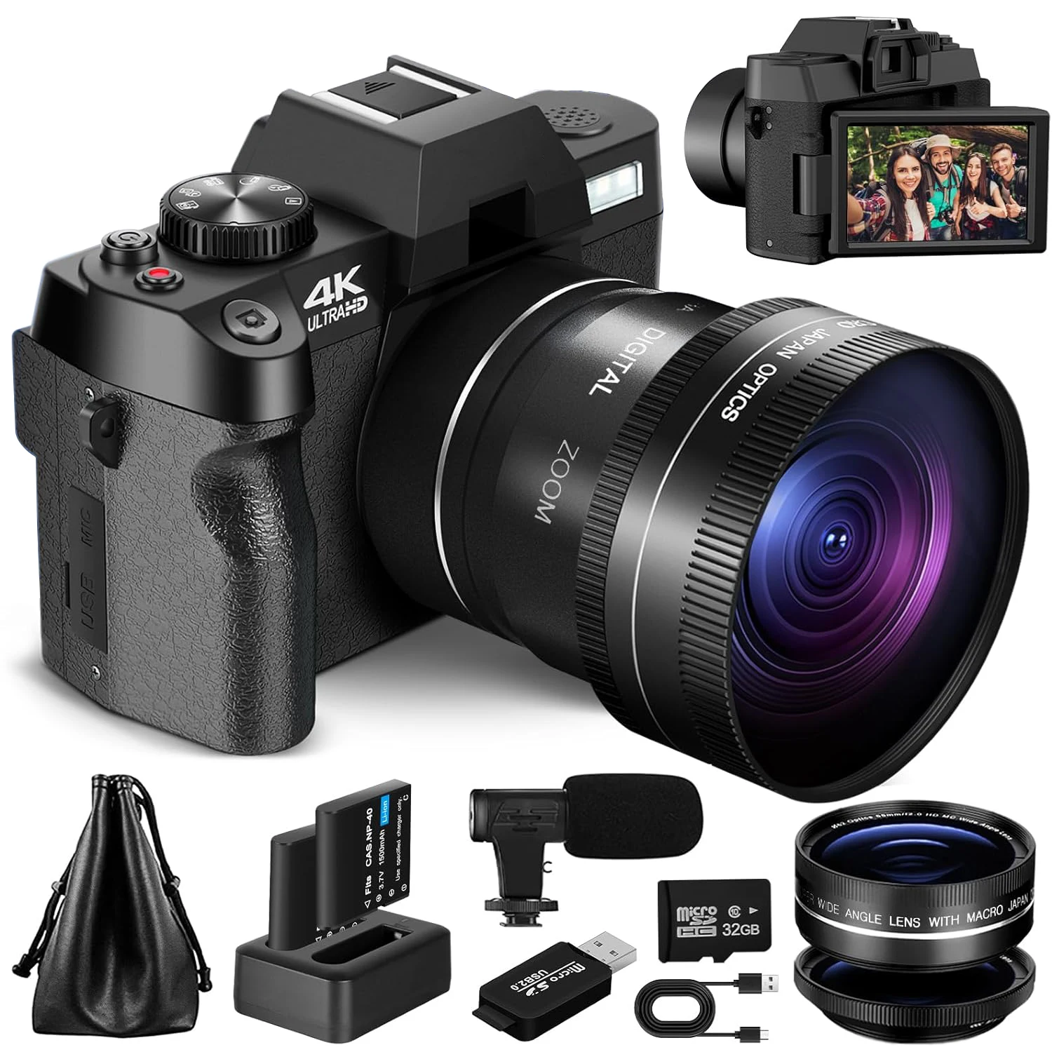 G-Anica ,Digital Camera for Photography and Video 16X Digital Zoom 4K ...