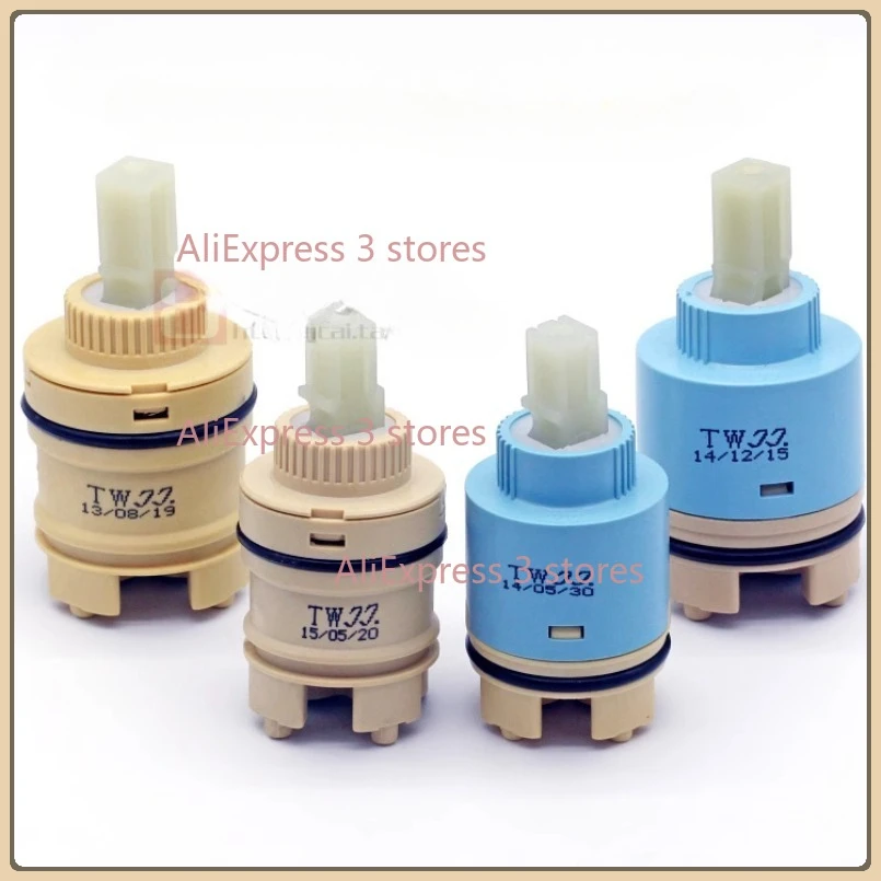 1PC 35/40mm Replacement Ceramic Spool Water Tap Mixer Valves Faucet ...