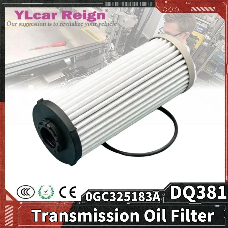 DQ381 DQ500 0GC Automatic Transmission Parts Hydraulic Filter ...