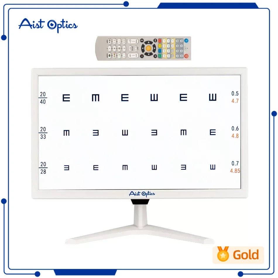 19-Inch-Screen-Ophthalmic-LCD-Visual-Acuity-Vision-Chart-Optical ...
