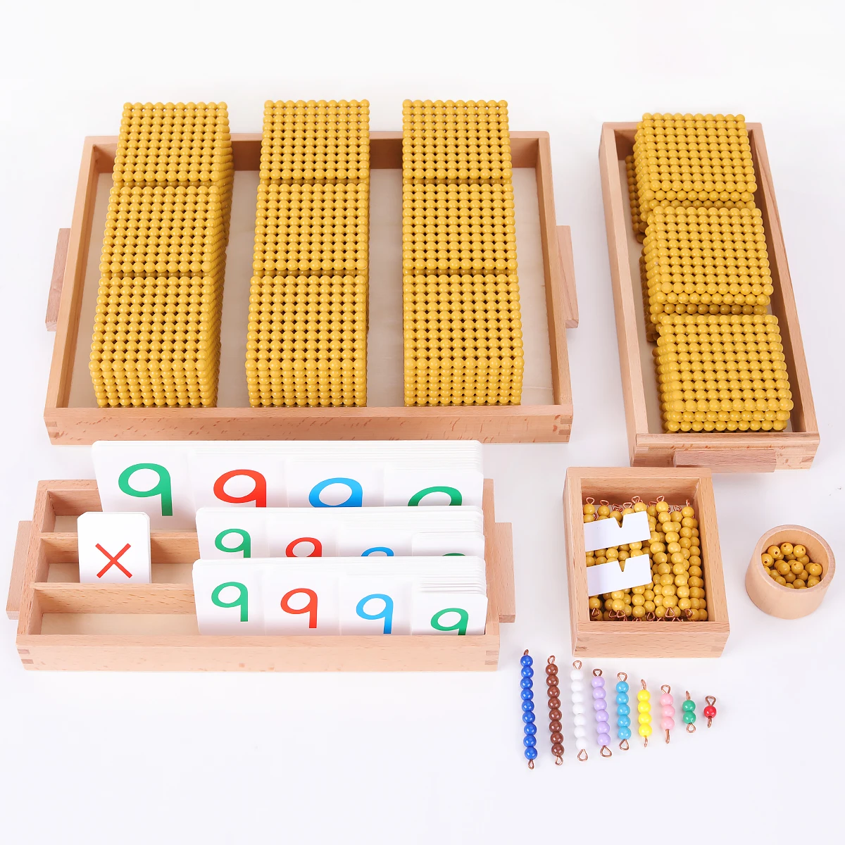 Montessori Mathematics Math Material | Montessori Math Material Bead ...