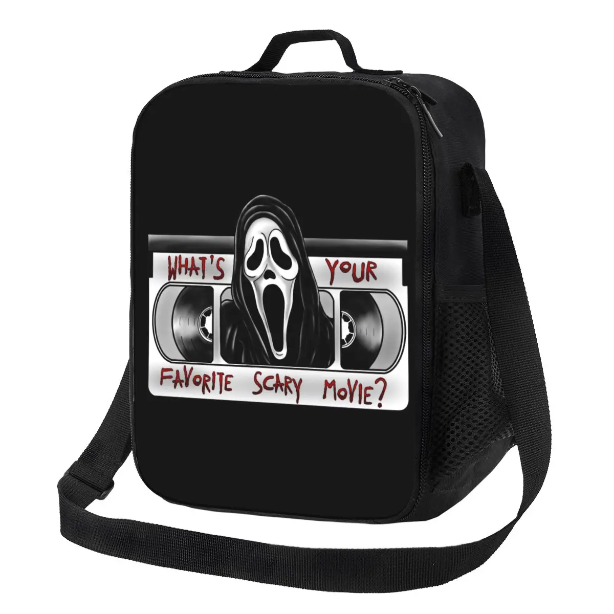 Custom-What-s-Your-Favorite-Scary-Movie-Lunch-Bag-Women-Warm-Cooler ...