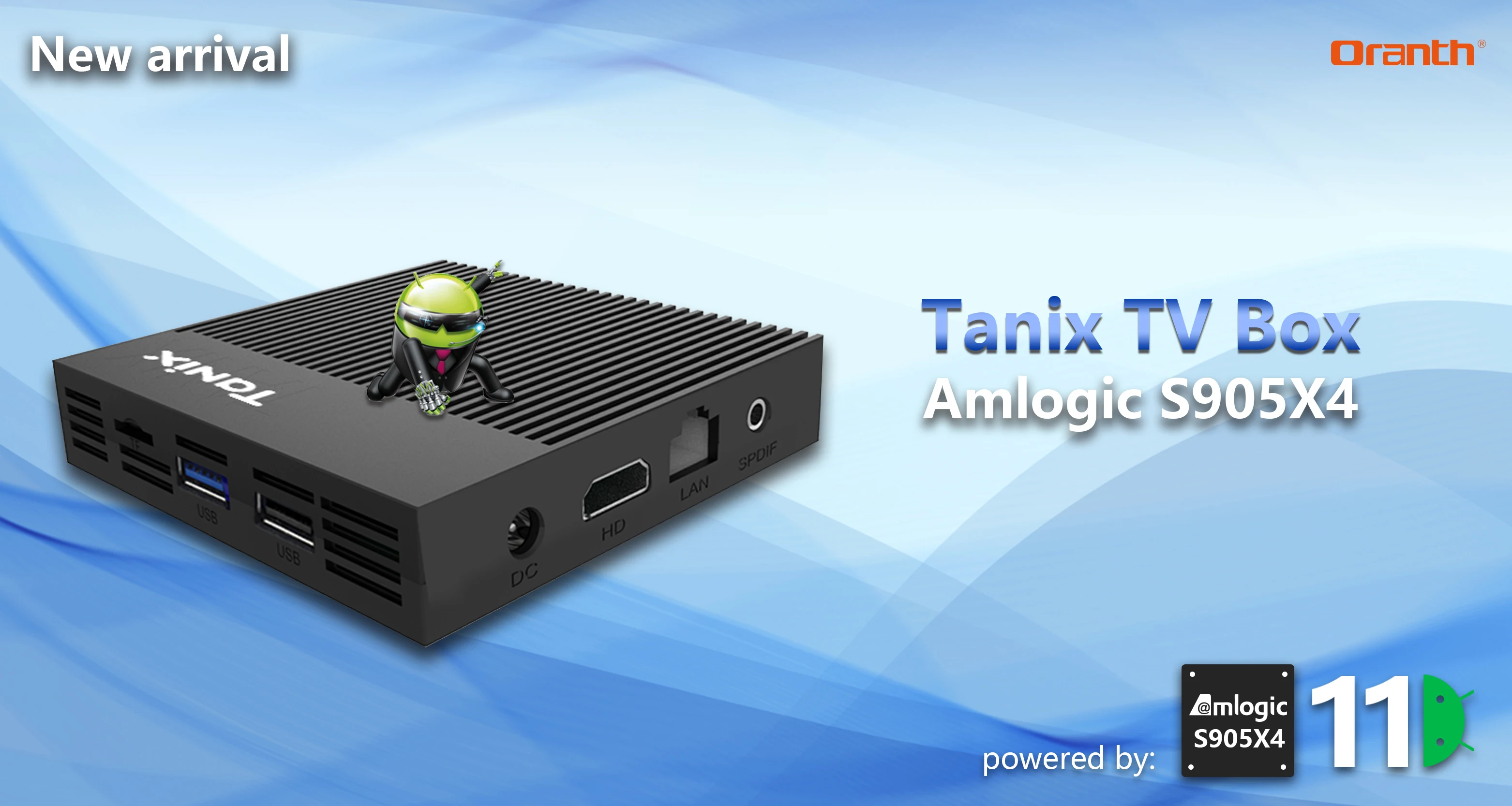 New Tanix X4 Android Tv Box Amlogic S905x4 Android 11.0 4gb Ram 32gb ...