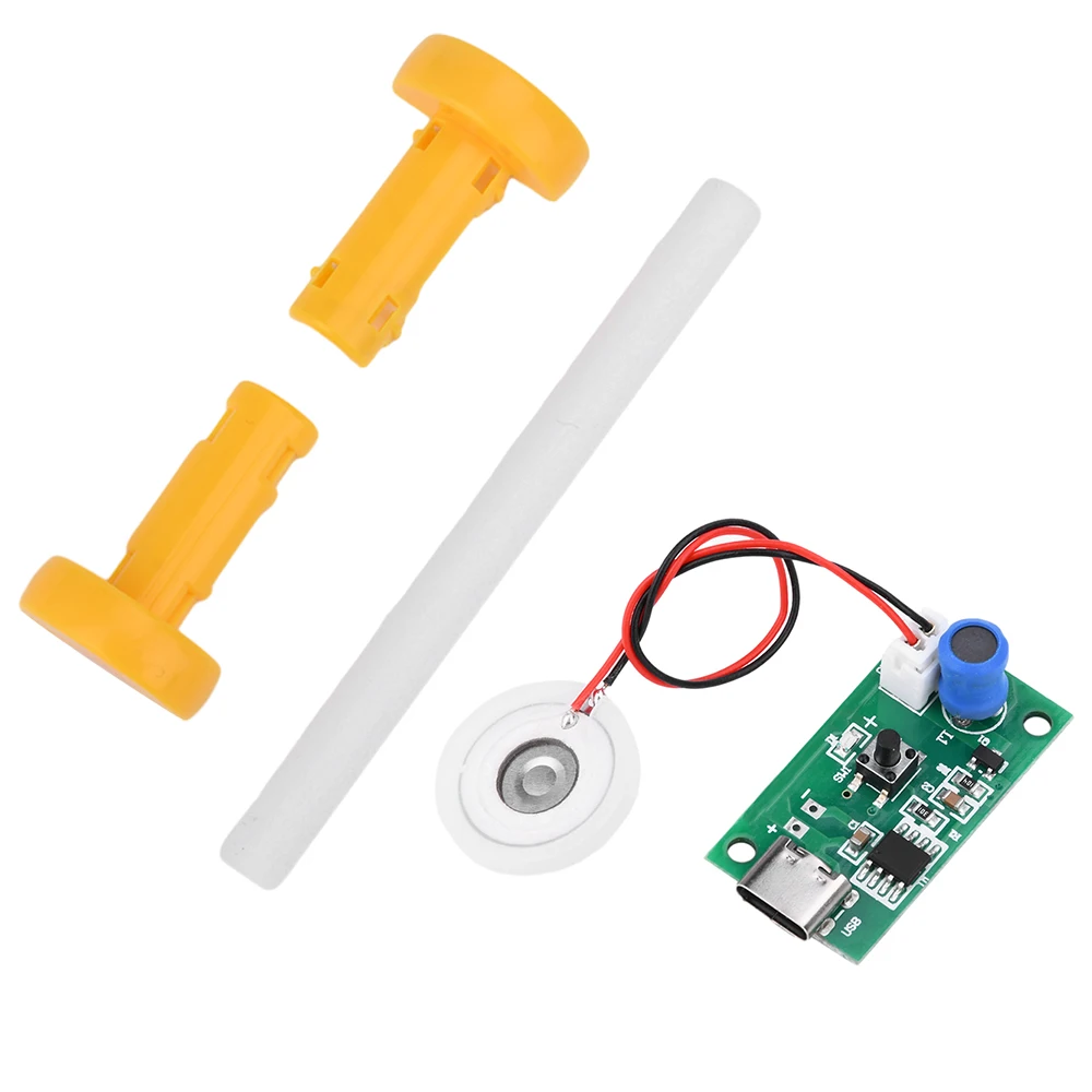 DIY Type-C Mini Humidifier Kit Mist Maker Atomizer Transducer Atomizer ...
