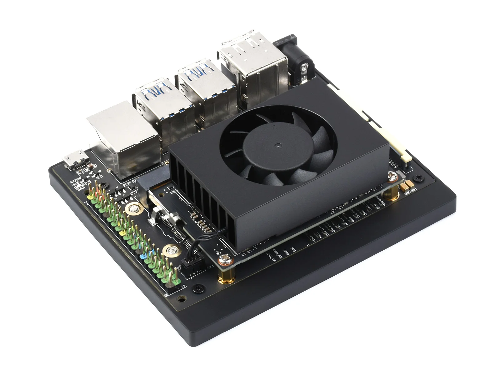 Waveshare Jetson TX2 NX Development Kit, Deep Learning and Edge Computing, Compact, Powerful ...