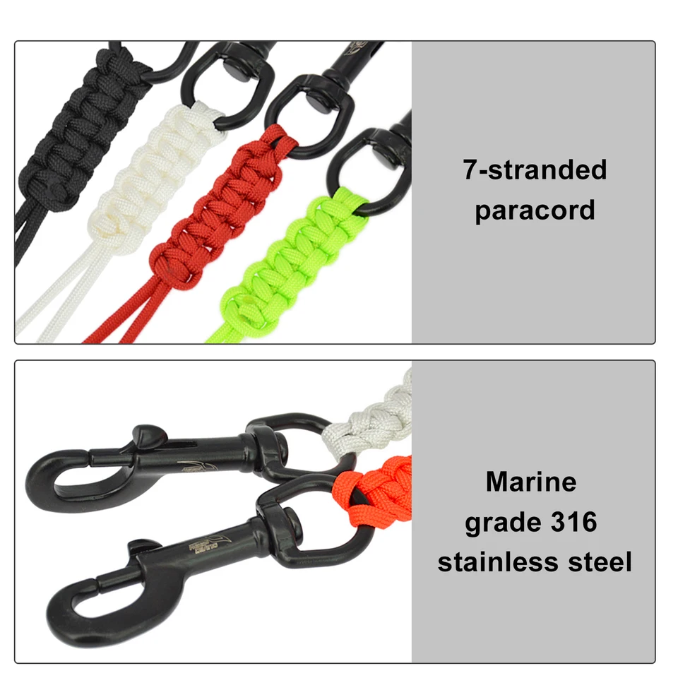 Scuba Diving Swival Bolt Snap Hook Marine Grade Stainless Steel