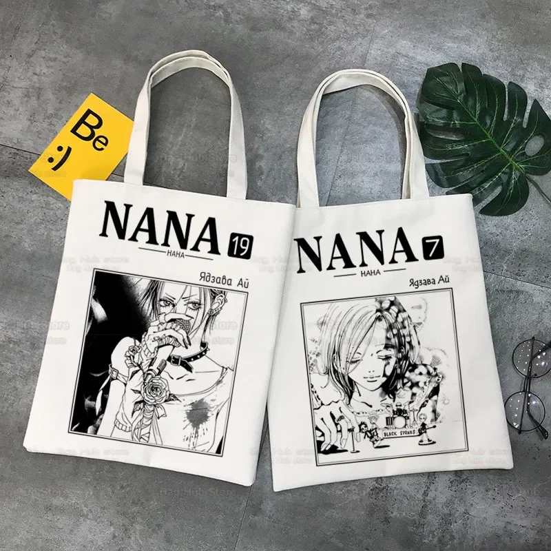 Nana-Manga-Canvas-Bag-Large-Capacity-BLAST-Ren-Honjo-Handbag-Nana-Osaki ...