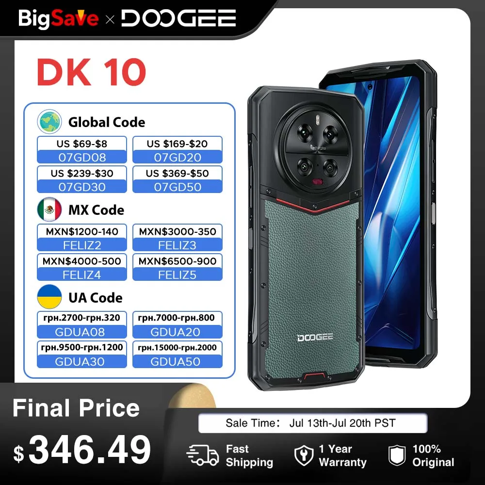 World-Premiere-DOOGEE-DK-10-5G-Dimensity-8020-Morpho-Quad-Camera-50MP ...