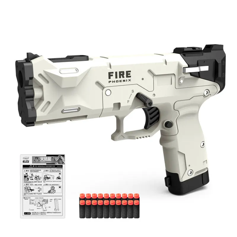 Fire-Phoenix-Manual-Soft-Bullet-Toy-Gun-Pistol-Empty-Magazine-Hang-Up ...