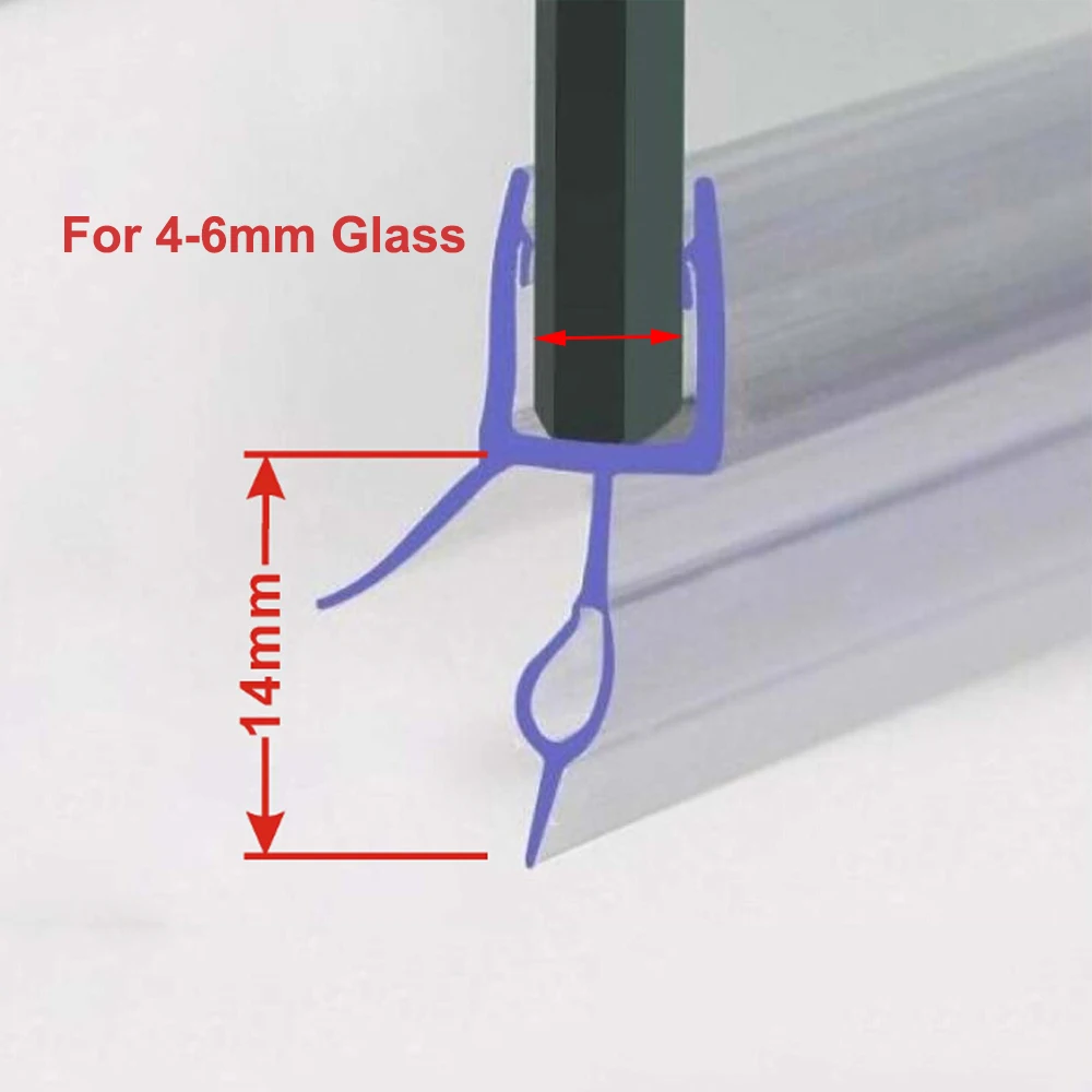 Shower Door Bottom Seal Frameless Glass Door - Free CAD Drawings Door Seal