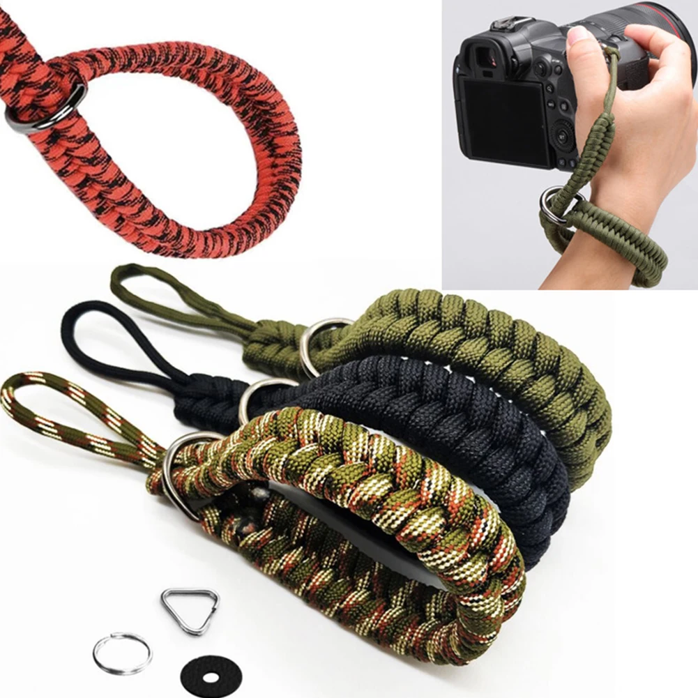 Handmade Woven Wrist Lanyard Ouick Release Camera Strap with Safer ...