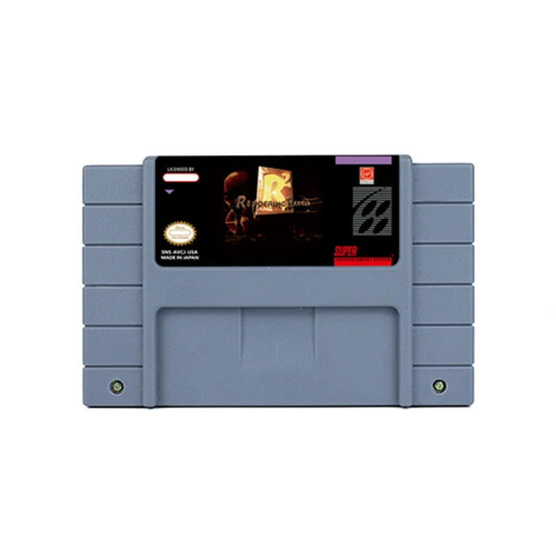 Rendering Ranger R2 Action Game For Snes 16 Bit - Memory Cards - AliExpress