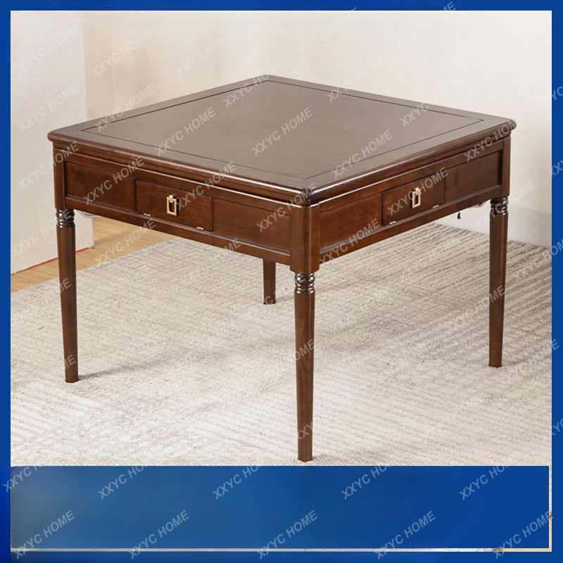 Solid-Wood-Mahjong-Table-New-Automatic-Smart-Mahjong-Machine-Dining ...