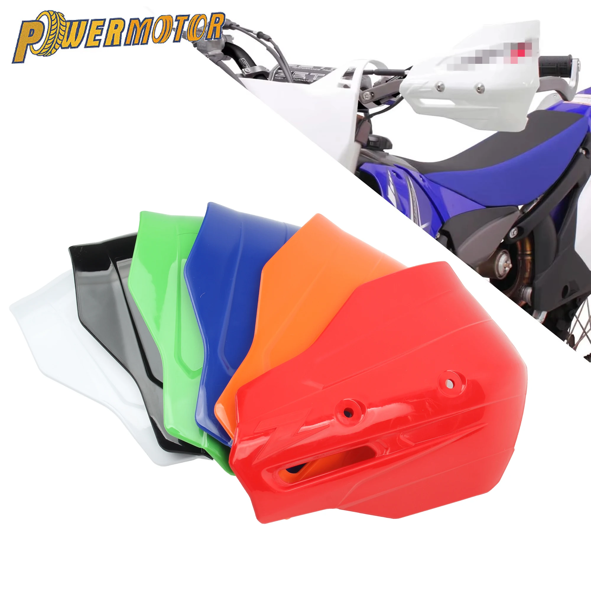 Motorcycle Hand Guard Protector Plastic Piece For KTM Zeta XC RMZ CRF ...