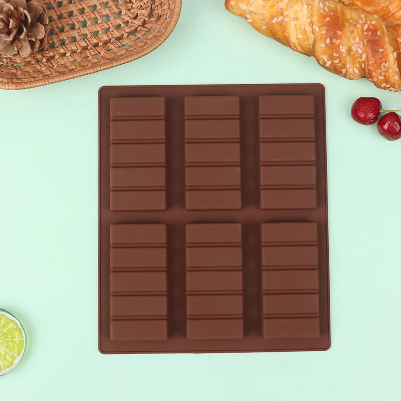1Pcs-Flexible-and-Non-Stick-New-Chocolate-Silicone-Mold-Candy-Bar-Snap ...