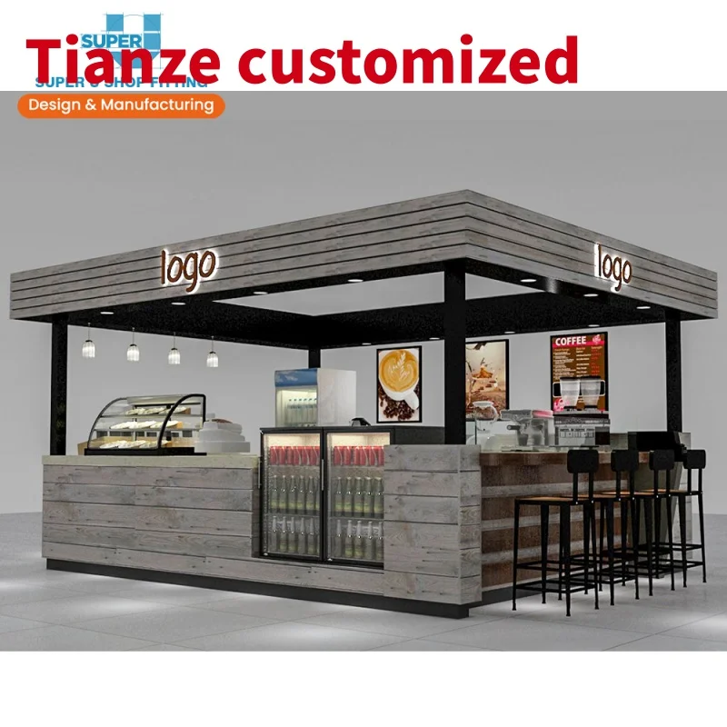 customized-Modern-Coffee-Kiosk-Design-Custom-Design-Shopping-Mall-Cafe ...