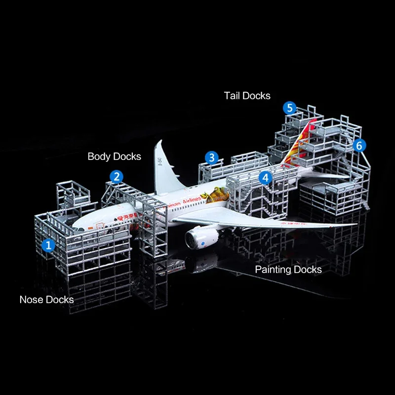 1-400-Airport-Facilities-Model-Ground-Maintenance-Frame-Ladder ...