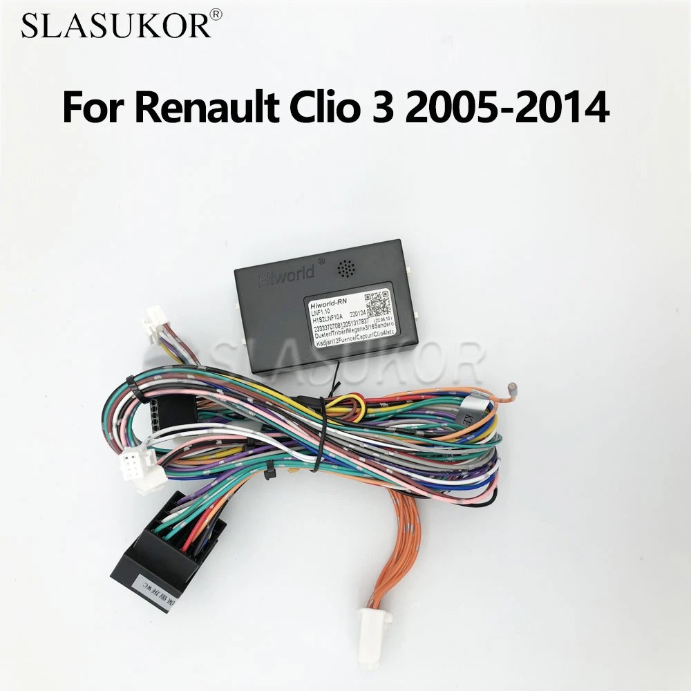 Car Radio Cable with CAN Bus Box Canbus for Renault Clio 3 Clio3 Canbus ...
