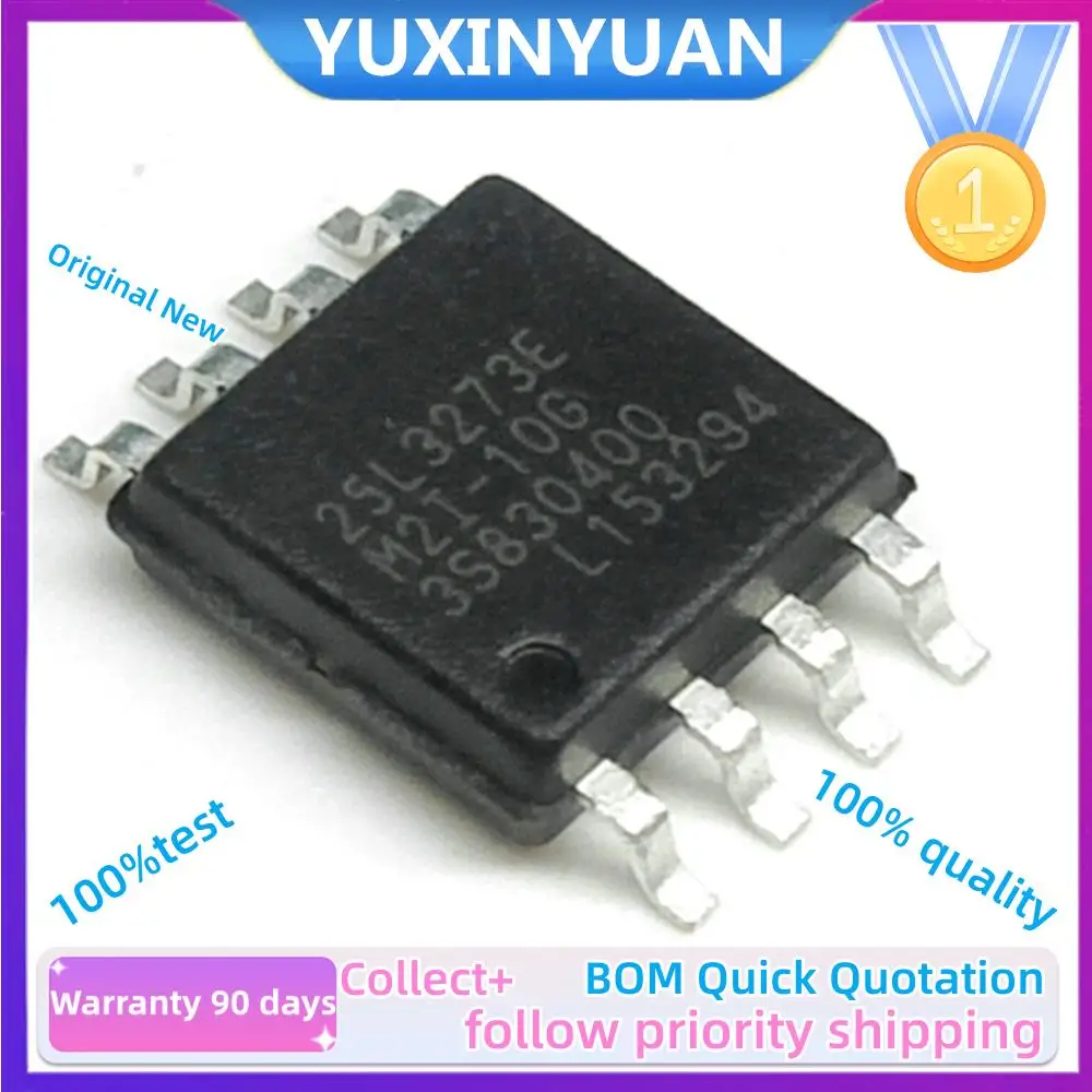 10PCS-MX25L3273EM2I-10G-MX25L3273EM2I-MX25L3273-25L3273-SOP8-IC-FLASH ...