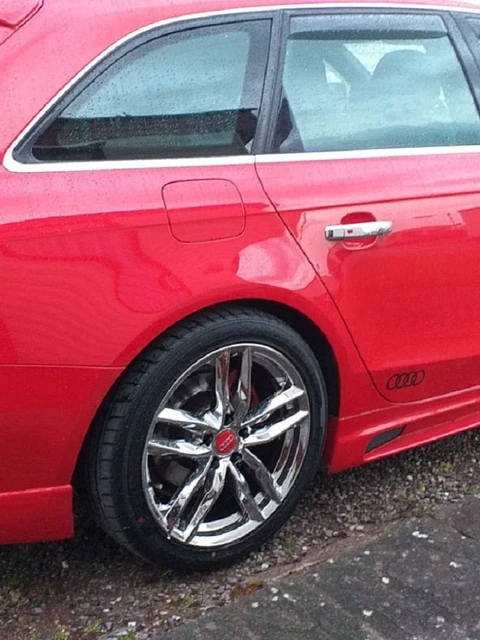 Audi A4 On A8 Wheels