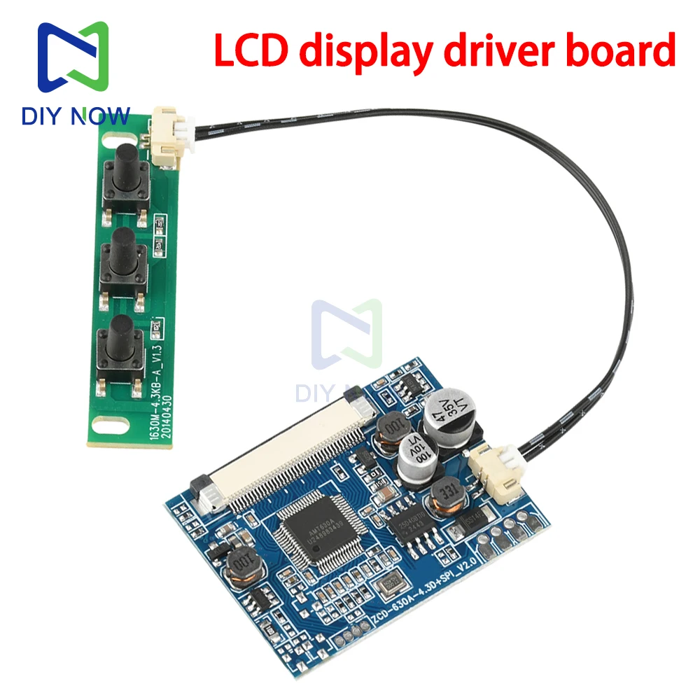 5 inch 800x480 LCD display driver board module kit display motherboard ...