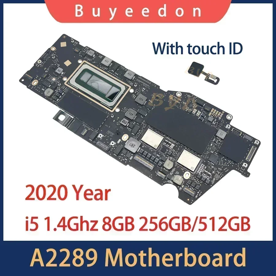 Tested A2289 Motherboard For MacBook Pro 13" A2289 Logic Board i5 i7 ...