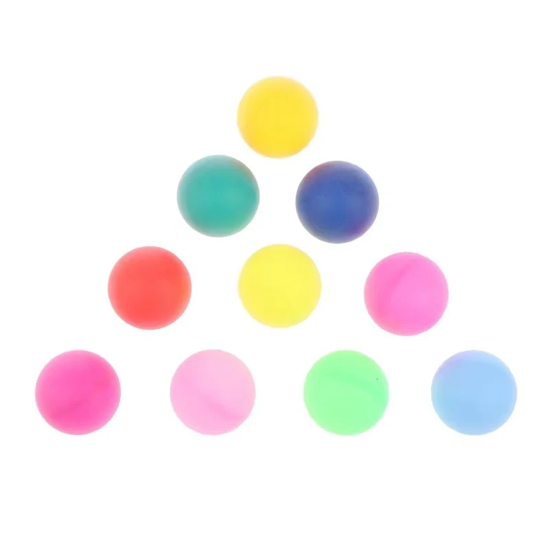 Children Elastic Ball Toys Bounce Rubber Jump Balls Solid Colored Float ...