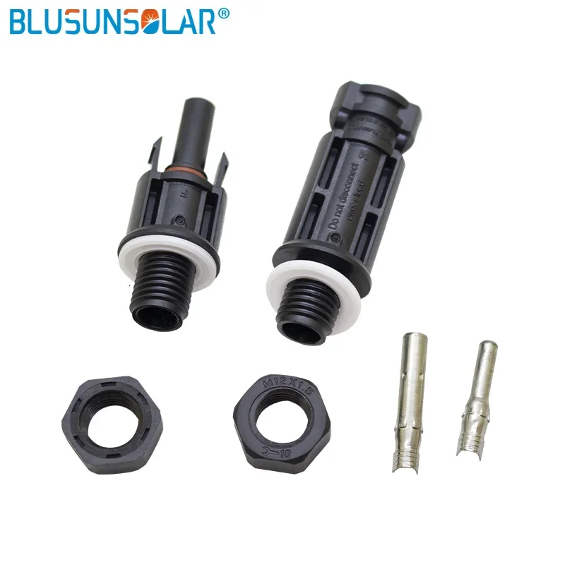 BLUSUNSOLAR-1-Pair-TUV-Approval-Solar-Panel-Mount-Connector-Solar-PV ...