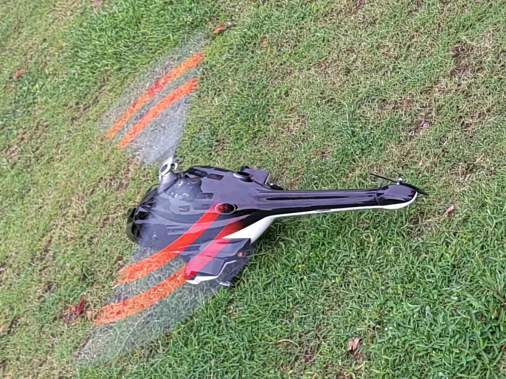 FLISHRC Roban Airwolf 500 Size Helicopter Scale 6CH RC Helicopter GPS ...