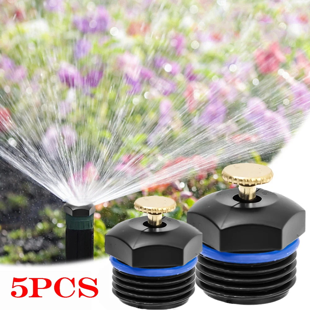 5PCS-Garden-Watering-Sprinklers-Adjustable-360-Degree-Spray-Water-High ...