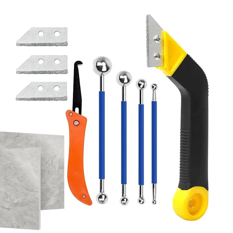 Grout-Finishing-Tools-Set-Caulking-Removal-And-Finishing-Kit-10pcs ...