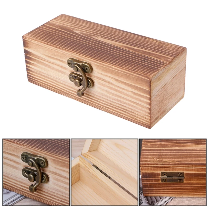 Rectangular-wooden-hinge-box-jewelry-storage-box-Crfats-debris ...