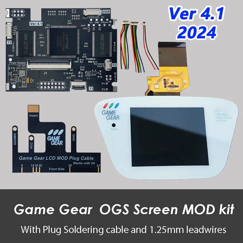 ゲームギア専用の液晶交換キット「GameGear OGS Screen MOD Kit」発売開始│とんちき録