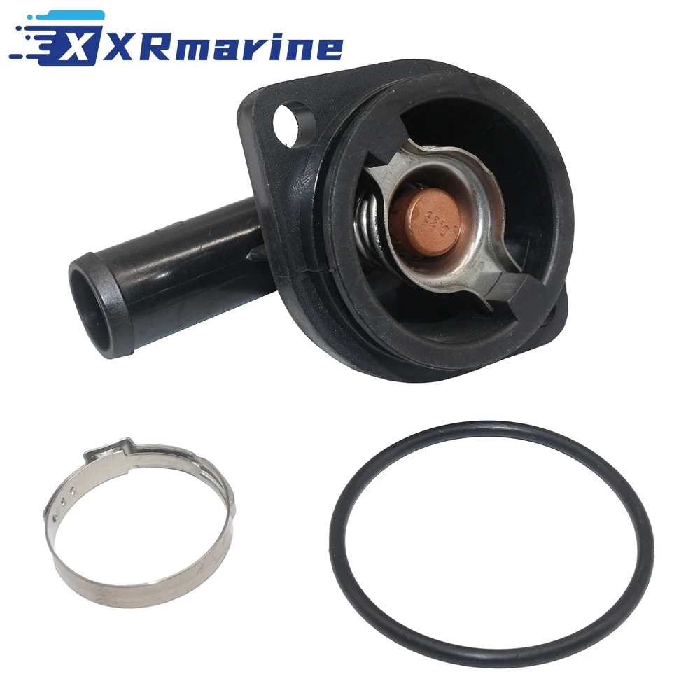 Thermostat-Kit-144-F-62-C-For-Mercury-Marine-135-150-175-200-225-250 ...