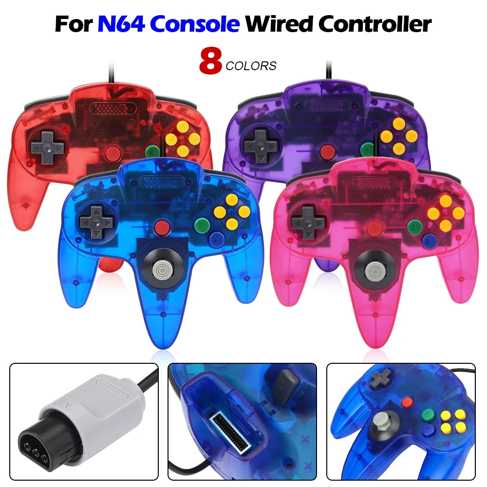 Cl-ssico-Wired-Gamepad-Controle-Remoto-Joystick-Gaming-Retro-Video-Game ...