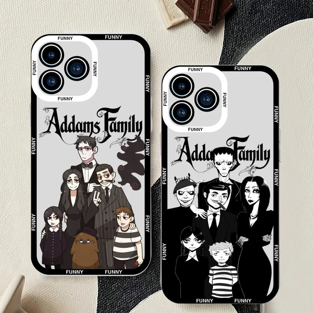 Cartoon-Movie-T-The-A-Addams-Family-Phone-Case-For-iPhone-11-12-Mini-13 ...