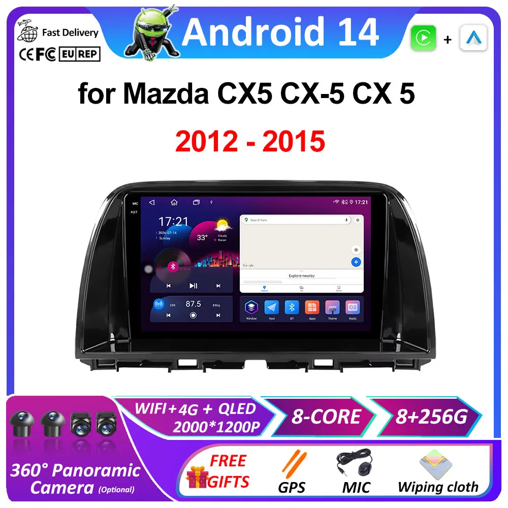 Android Smart System for Mazda CX5 CX-5 CX 5 2012 2013 2014 2015 ...