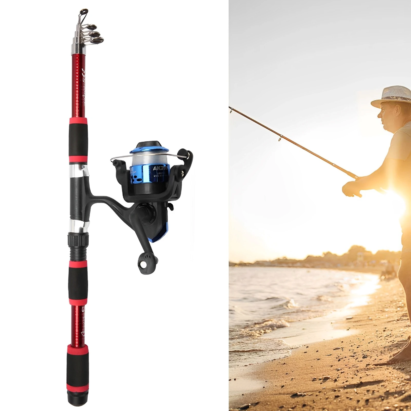 Telescopic-Fishing-Rod-Kit-Convenient-to-Carry-Fishing-Accessories-Kit ...