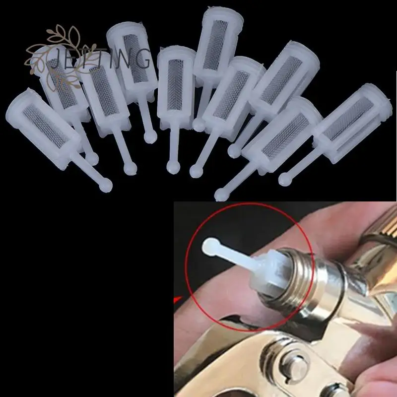 50-10Pcs-Disposable-Spray-Gun-Filters-Fine-Mesh-Gravity-Feed-Paint ...