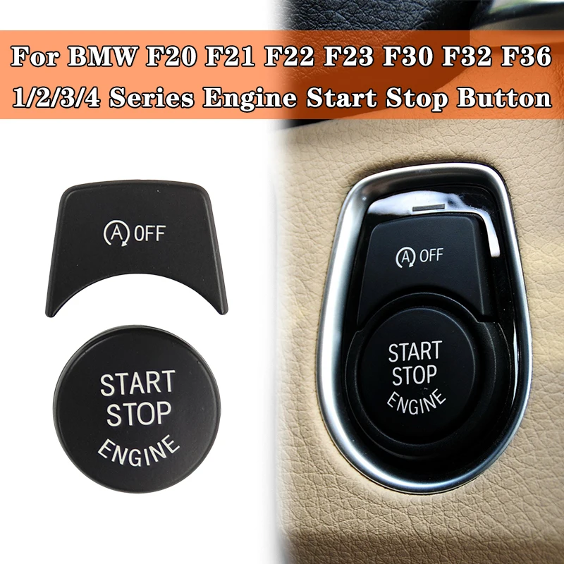 New Car Engine START Button Cover STOP Switch Accessory Key Decor for ...