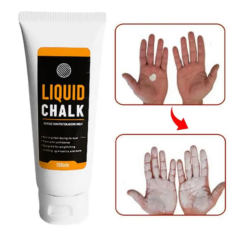 30-100ml Gymnastics Chalk Fitness Liquid Chalk No Mess Dry Fast ...