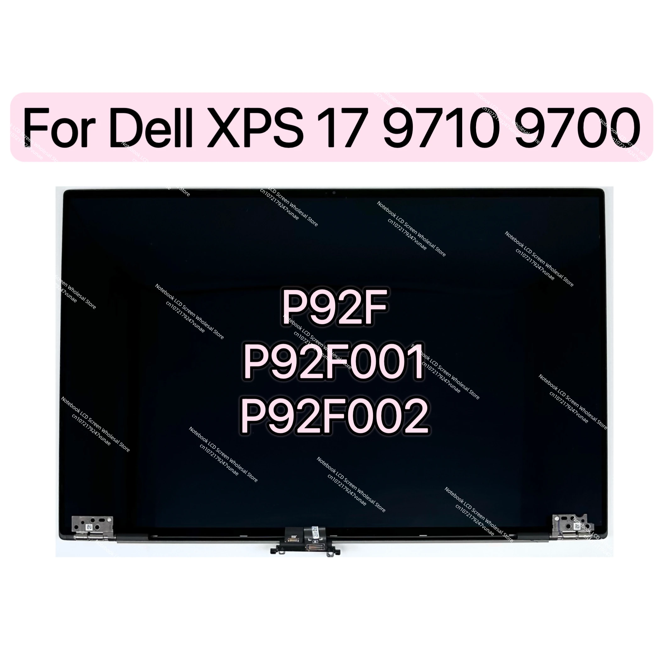 For-Dell-XPS-17-9710-9700-P92F-P92F001-P92F002-LCD-Screen-Display-UHD ...