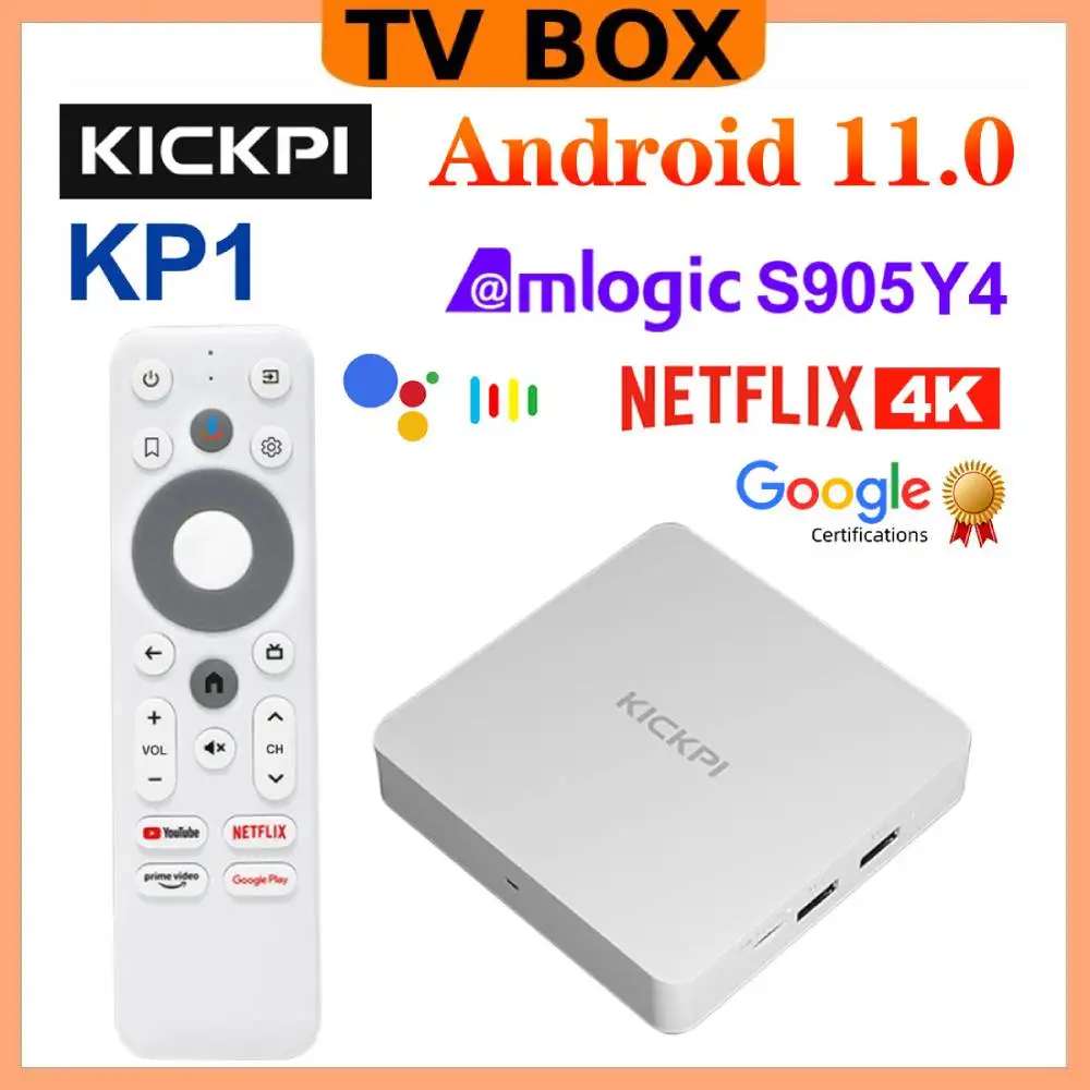 KICKPI-KP1-Google-Netflix-TV-Box-Android-11-Amlogic-S905Y4-Media-Player ...