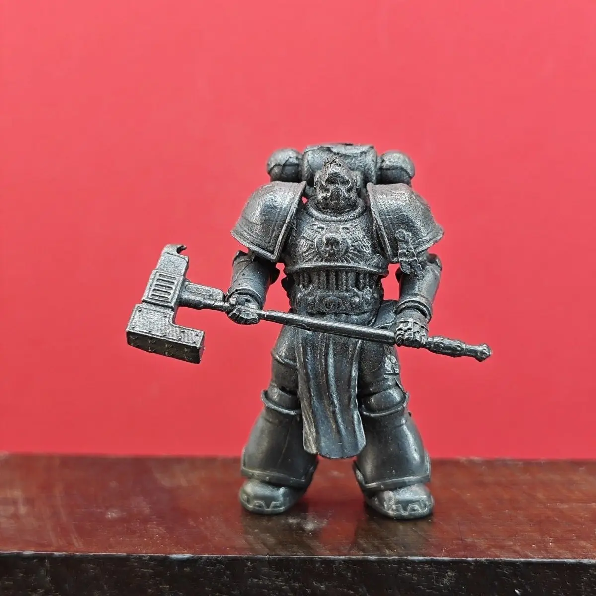 Vintage Brass Titus Adjutant Ultramarines Soldier Figure Model Statue ...